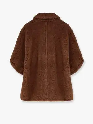 Max Mara Alpaca, Cashmere, And Silk Cape