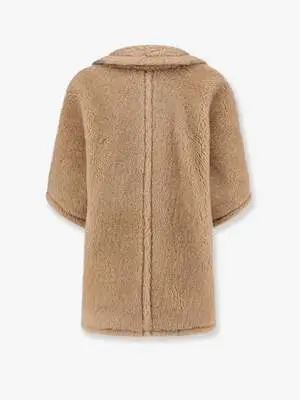 Max Mara Macavallo Alpaca, Cashmere And Silk Cape