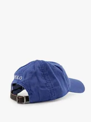 Polo Ralph Lauren Embroidered Logo Baseball Cap - Blue