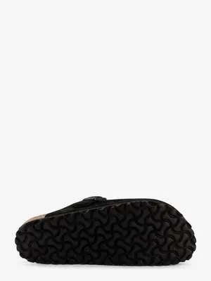 BIRKENSTOCK Boston Vl/shearling Suede Mule