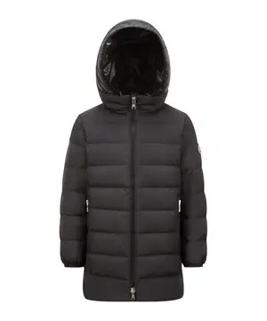Moncler Andries Hooded Down Jacket - Black