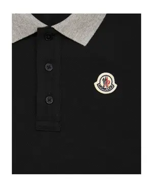 Moncler Logo-patch Polo Shirt