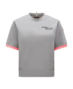 Moncler Logo T-shirt - Grey