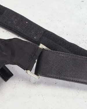 FWRD RENEW Prada Tessuto Belt Bag - Black