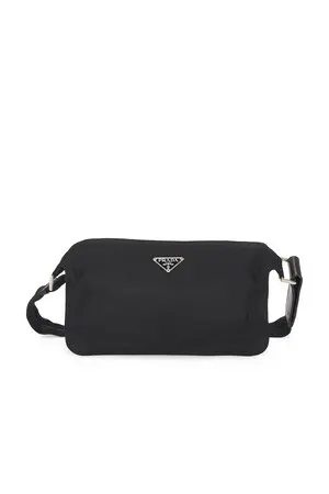 Prada Tessuto Belt Bag - Black