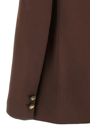 Elisabetta Franchi Single-breastred Pocket Blazer
