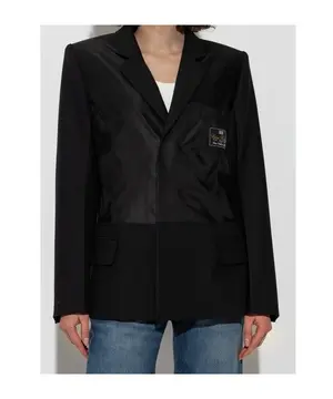 Victoria Beckham Logo-tag Blazer