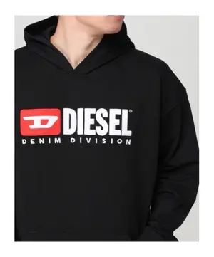 DIESEL® S-boxt Logo Printed Hoodie
