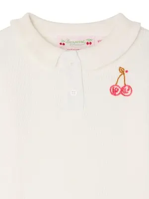 Bonpoint Collared Short-sleeved Polo Shirt