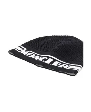 Moncler Logo Knitted Pullover Hat