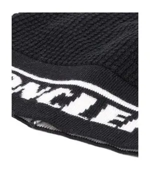 Moncler Logo Knitted Pullover Hat