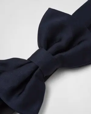 Prada Satin Bowtie