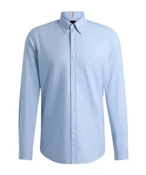Hugo Boss Long Sleeve Shirt - Blue
