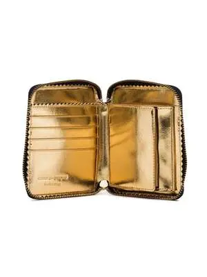 Comme Des Garçons Gold Sa2100mi Mirror Inside Wallet