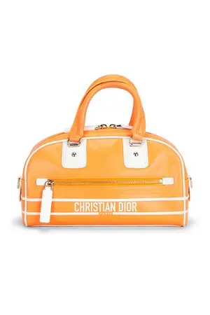 Dior Renew Mini Vibe Bowling Bag - Orange