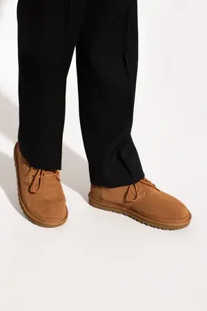 UGG Neumel Lace-up Ankle Boots - Brown