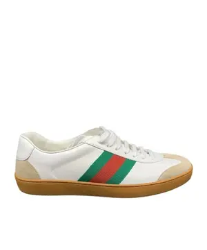 Gucci Webbing Sneakers - White