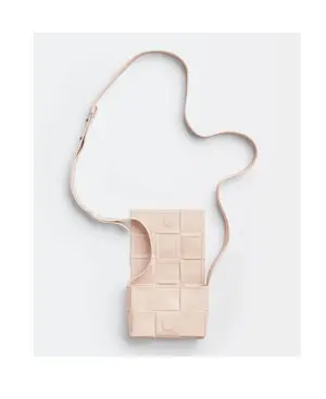 Bottega Veneta Cassette Mini Bag - Nude