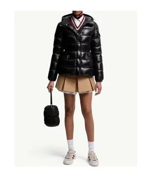 Moncler Barante Hooded Short Down Jacket