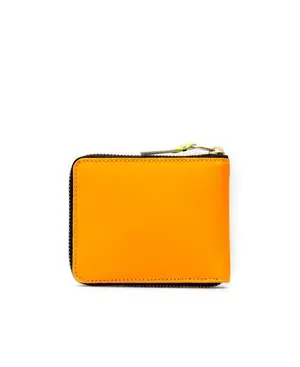 Play Comme Des Garcon Logo Zipper Wallet
