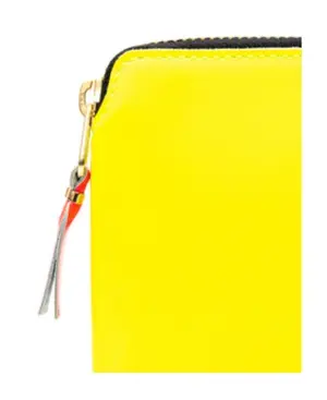 Play Comme Des Garcon Comme Des Garçons Wallet Super Fluro Zipped Wallet