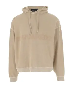 Dsquared2 Logo Hoodie With Drawstring