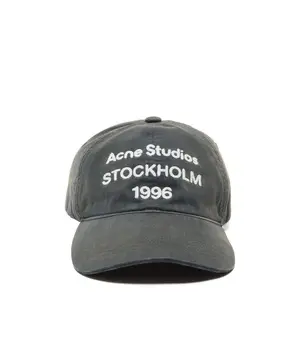 Acne Studios Logo Cap - Black