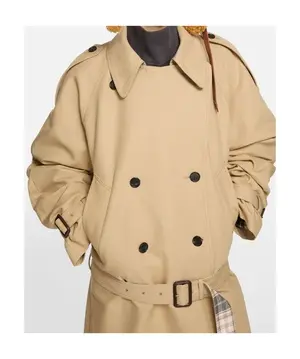 Acne Studios Double-breasted Belted Trench Coat