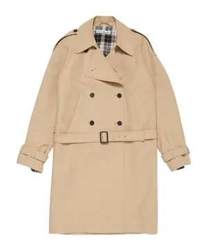 Acne Studios Double-breasted Belted Trench Coat - Nude