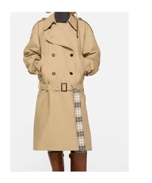 Acne Studios Double-breasted Belted Trench Coat
