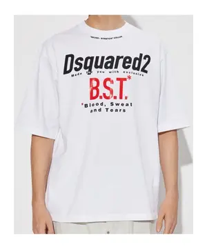 Dsquared2 Logo Printed Crewneck T-shirt