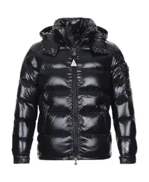 Moncler Hooded Down Jacket - Black