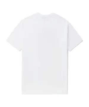 Comme Des Garçons T-shirt With Decal Logo - White/black