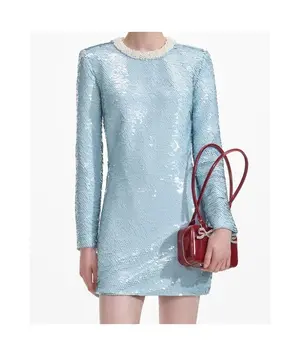 SELF-PORTRAIT Sequin Mini Dress