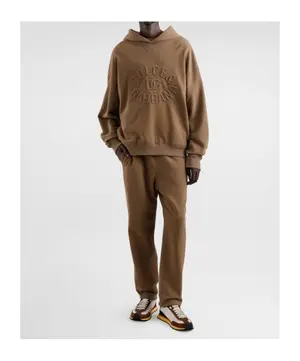 Dolce & Gabbana Dolce Gabbana Logo Embossed Oversize Hoodie