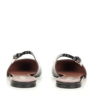 Paris Texas Jessica Western Slingback Flat