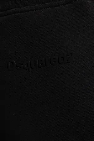 Dsquared2 Logo-rubberised Elasticated Waistband Shorts