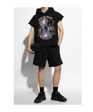 Dsquared2 Logo-rubberised Elasticated Waistband Shorts