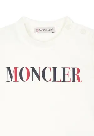 Moncler Logo Print Short Sleeve T-shirt