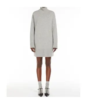 Max Mara Wool And Cashmere Polo-neck Dress