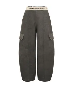 Palm Angels Logo-print Trousers
