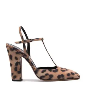 Paris Texas Open-toe High-heeled Sandals - Beige/black