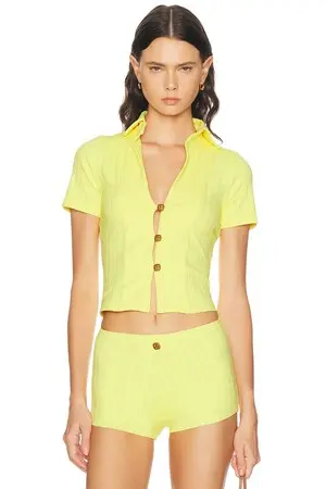 CARO LUNA Espe Shirt - Yellow