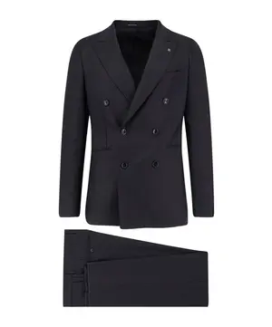 Tagliatore Double-breasted Two-piece Suits - Grey