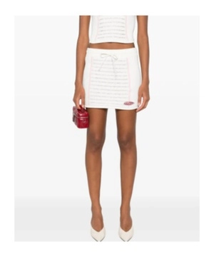 Casablanca Drawstring Trim Skirt