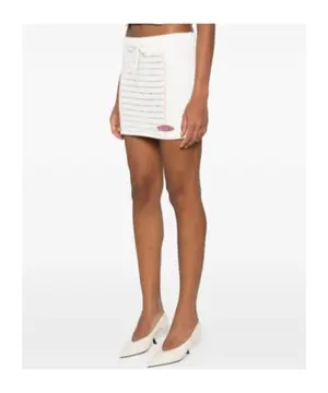Casablanca Drawstring Trim Skirt