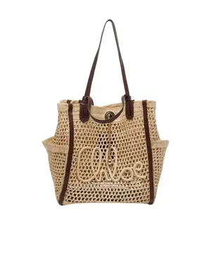 Chloé Iconic Shoulder Bag - Nude
