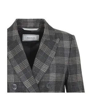 Peserico Plaid Suit Jacket
