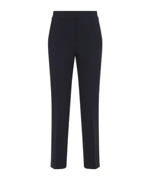 Peserico Crease Casual Pants - Blue Universe