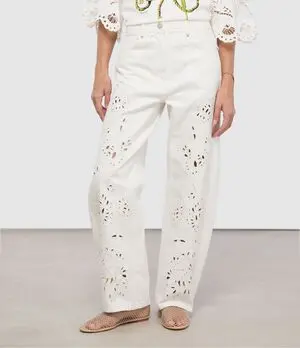 Farm Rio Broderie Anglaise Jeans